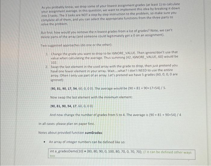 Solved the question starts from "as you probably know.please | Chegg.com