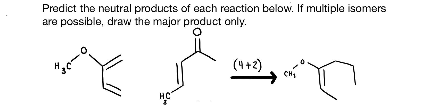 Solved Predict the neutral products of each reaction below. | Chegg.com