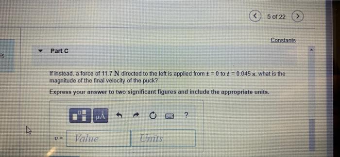 Solved Constants Part A Calculate the magnitude of the | Chegg.com