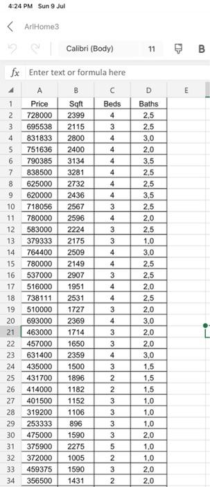 Solved Use EXCEL to estimate the following three models. | Chegg.com