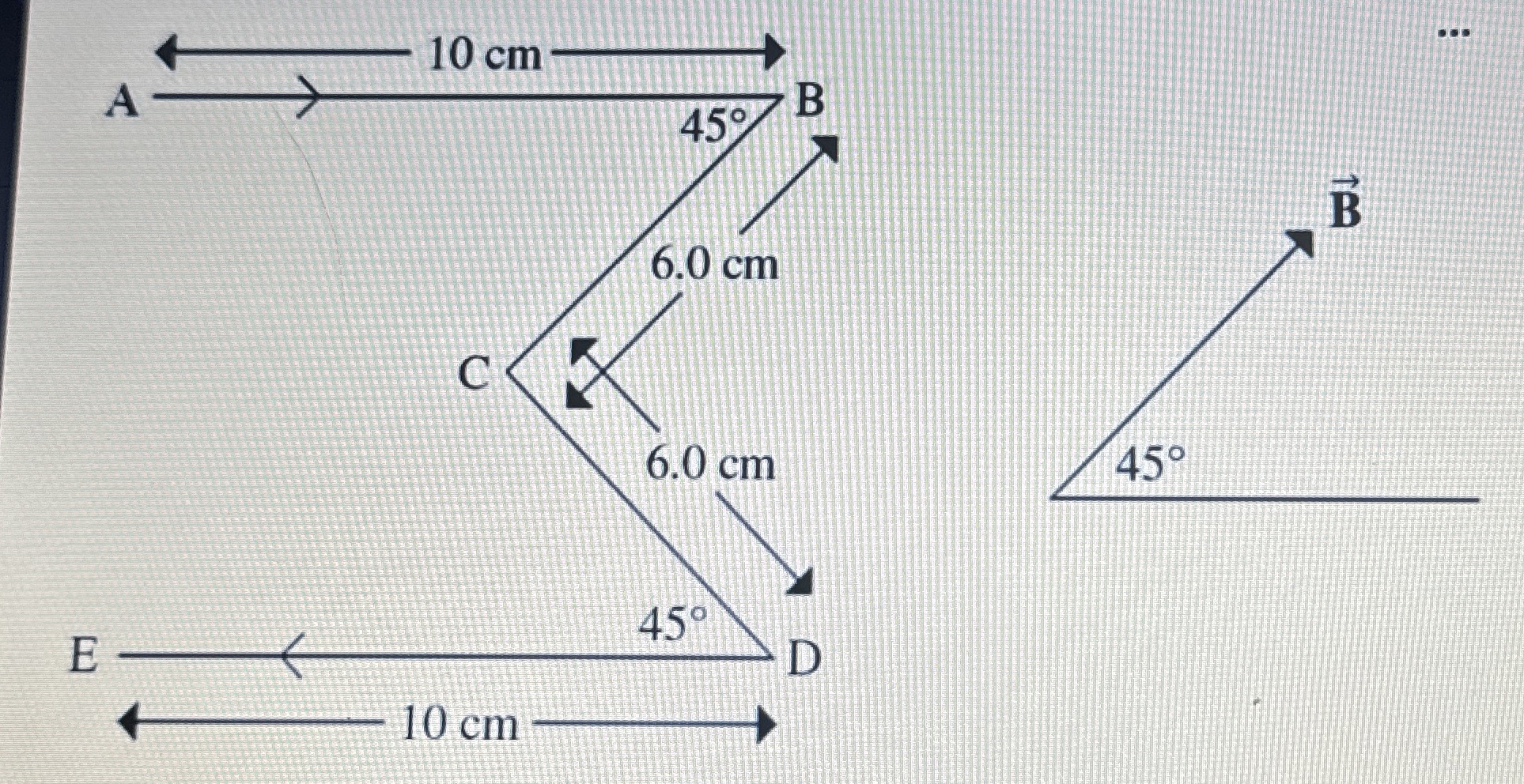 Solved A wire in the shape of an "M" ﻿lies in the plane of | Chegg.com