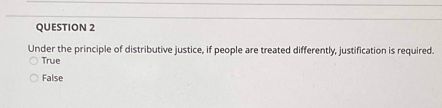 Solved QUESTION 2Under the principle of distributive | Chegg.com