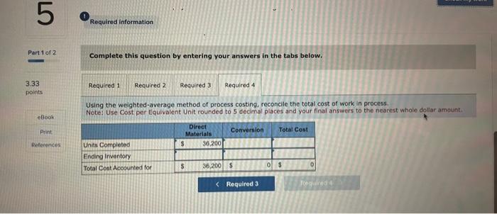 Solved Required information SB (Algo) Calculating Equivalent | Chegg.com