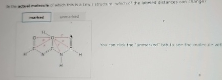 Solved In the actual molecule of which this is a Lewis | Chegg.com
