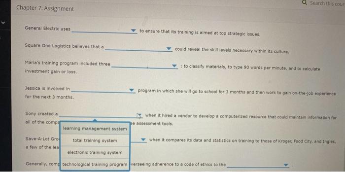 Solved General General Electric uses Ws Square One Logistics | Chegg.com