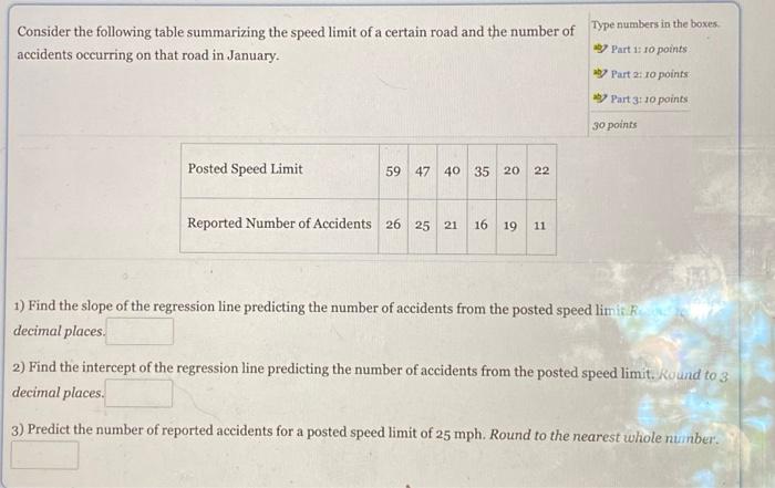 Solved Consider the following table summarizing the speed | Chegg.com