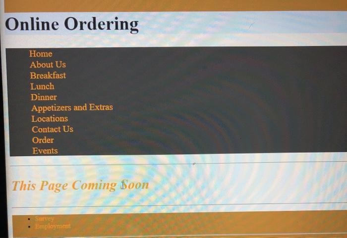 Solved the first two pictures is how my code and page | Chegg.com