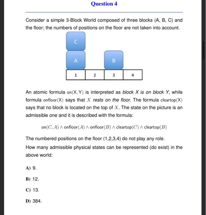 Solved 4) LOGIC IN computer science. IF YOU DONT KNOW THE | Chegg.com