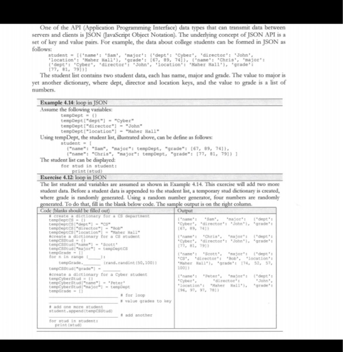 Solved THIS EXERCISE REQUIRES TO FILL IN THE BLANKS.. I AM | Chegg.com
