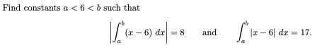 Solved Find constants a