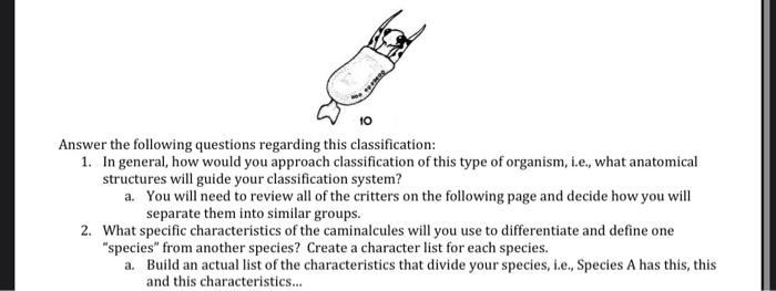 Solved 1. how would you approach classification of this type | Chegg.com