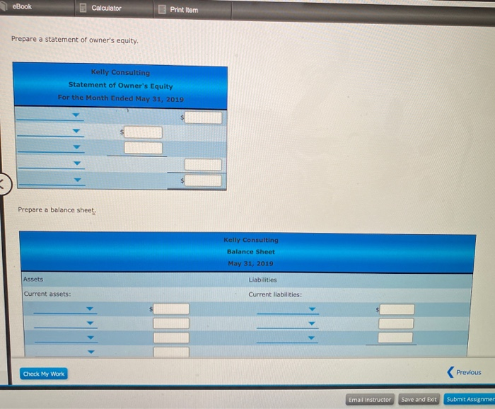 OP Print Item Comprehensive Problem 1 Part 8: The | Chegg.com