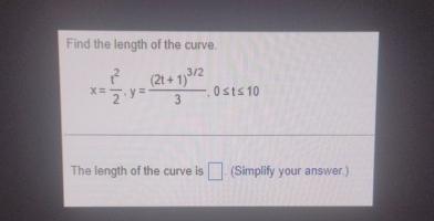 Solved Find the length of the | Chegg.com