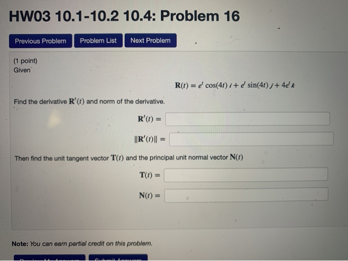 Solved HW03 10.1-10.2 10.4: Problem 16 Previous Problem | Chegg.com