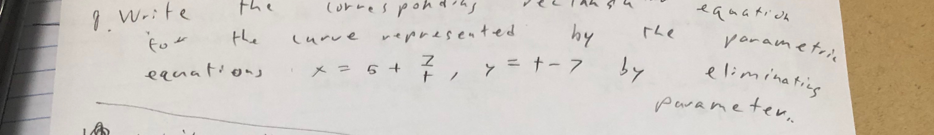Solved Write The Corresponding Rectangular Equation For The 1662