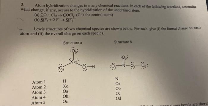 Solved Draw the Lewis structures for each of the following | Chegg.com