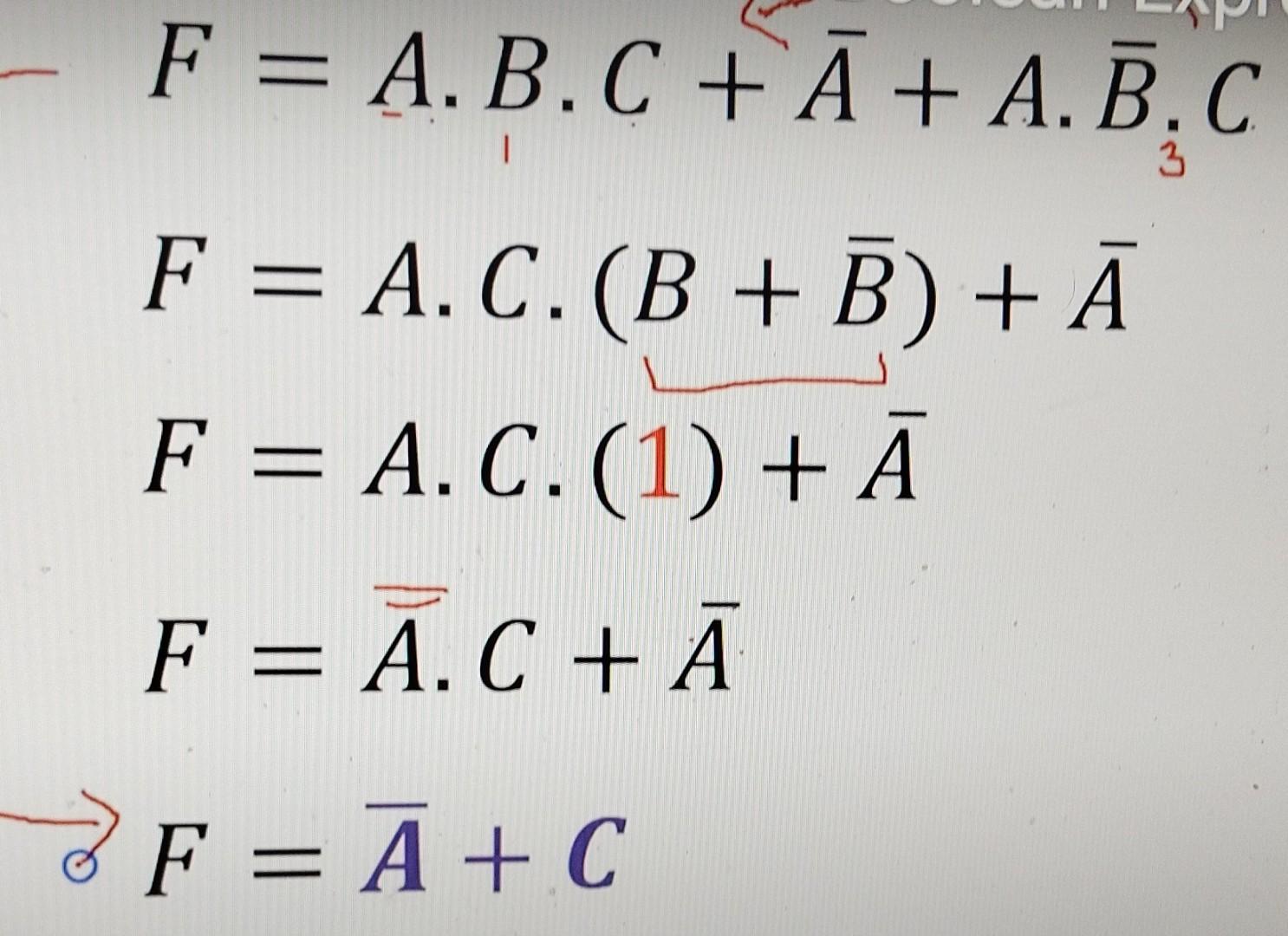 Solved 1) Simplify the following Boolean equations: | Chegg.com