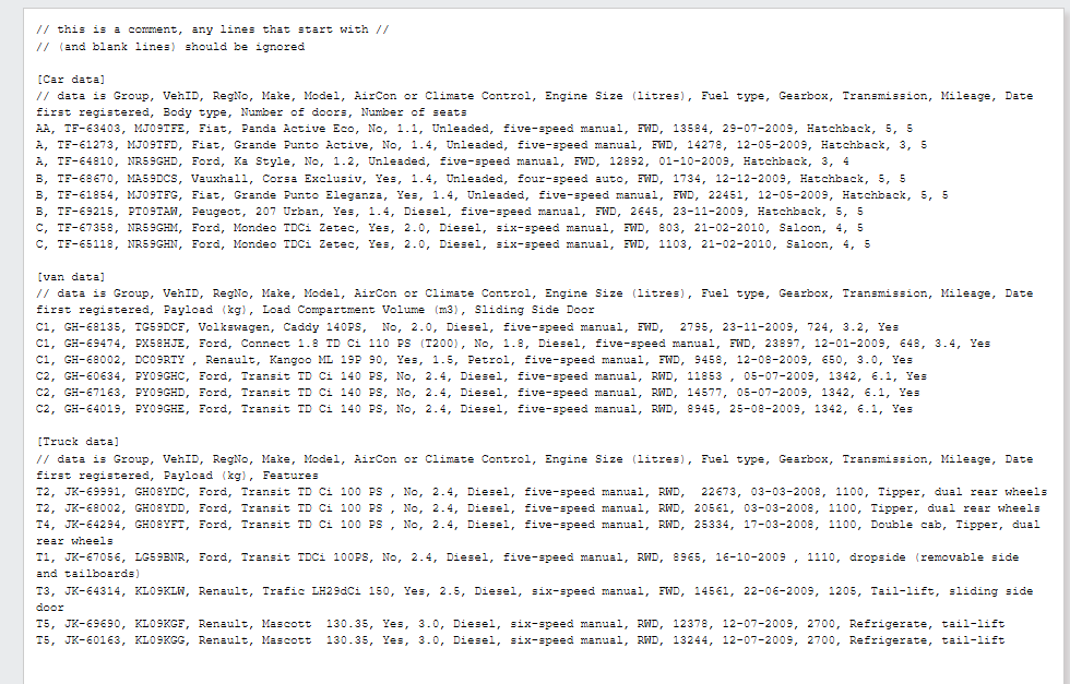 Solved 1. ﻿Update the Vehicle ClassBefore adding new | Chegg.com