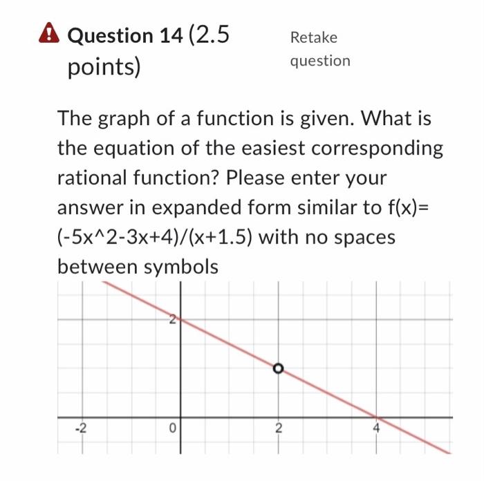 Solved A Question 4 (1 point) Retake question State the sum | Chegg.com