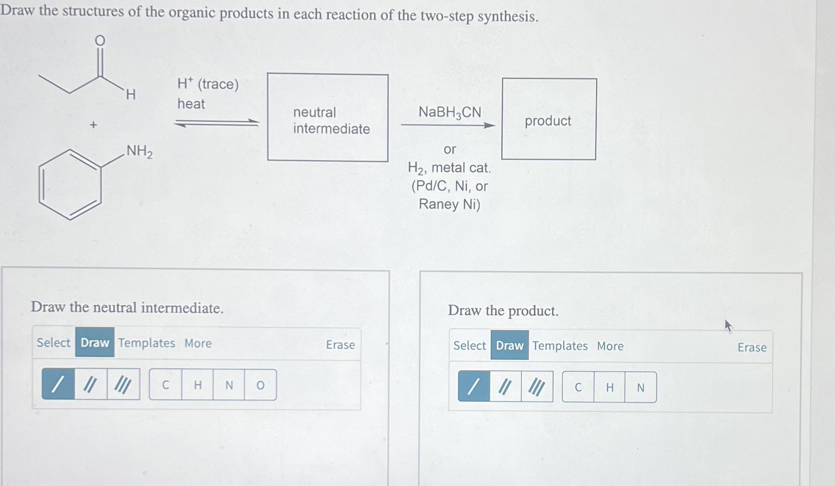 Solved Draw the structures of the organic products in each | Chegg.com