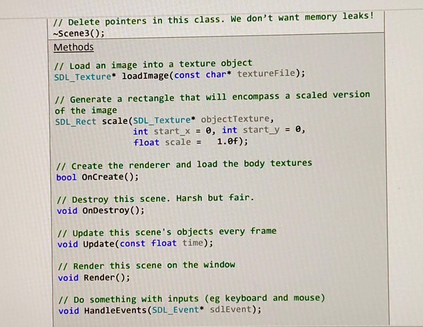Solved Game Programming - GAME-101-ONA A2 - HandoutThis is a | Chegg.com
