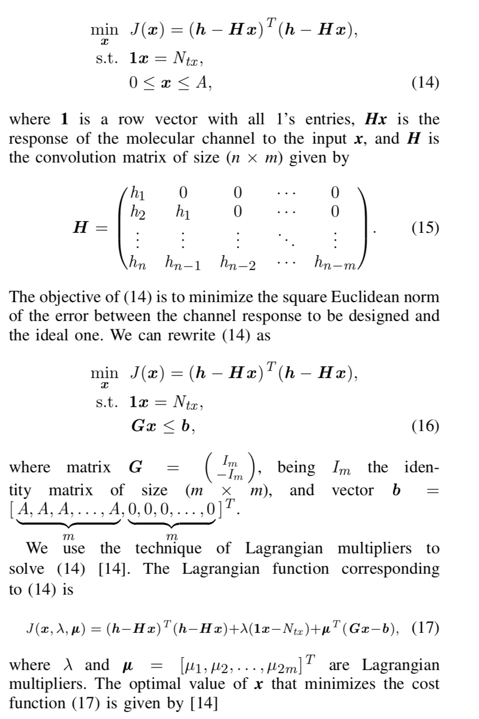 Solved please ... ﻿explain how i can get eqution 17 ﻿from | Chegg.com