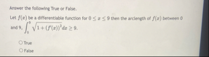 Solved Answer the following True or False.Let f(z) ﻿be a | Chegg.com