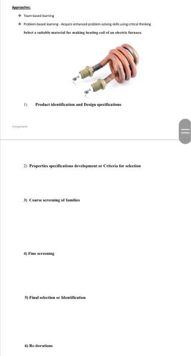 Solved Approaches: Team-based learning * Problem-based | Chegg.com