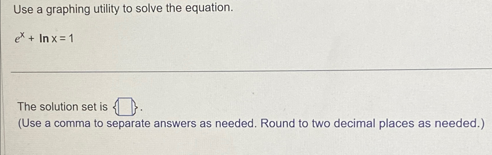 Solved Use a graphing utility to solve the | Chegg.com