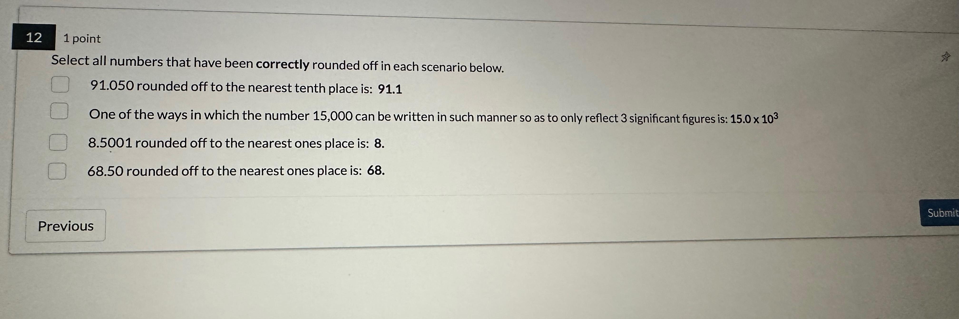 Solved 121 ﻿pointSelect all numbers that have been correctly | Chegg.com