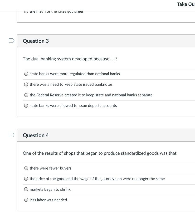 Solved Take Qu the meant uithe Tales gullat ger Question 3 | Chegg.com