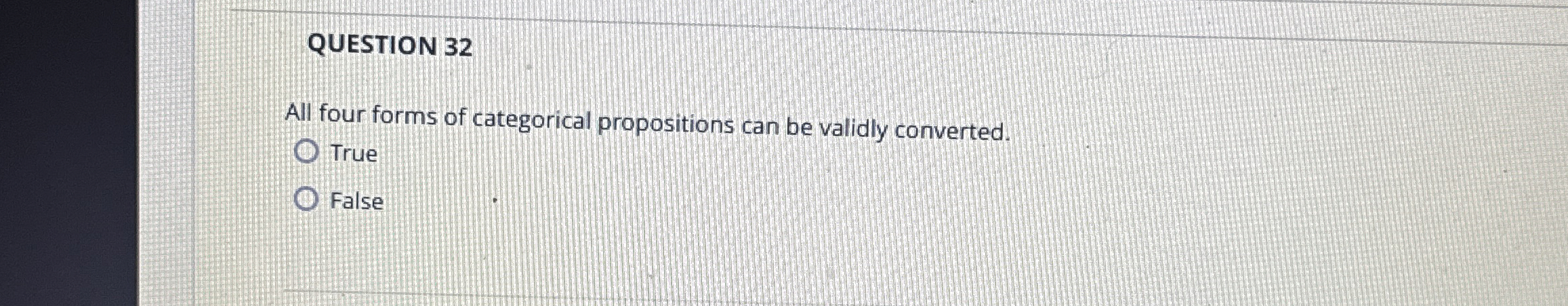 Solved QUESTION 32All four forms of categorical propositions | Chegg.com