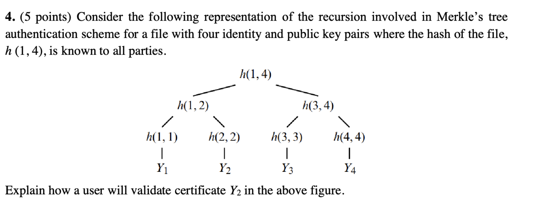 Solved 4. (5 ﻿points) ﻿Consider the following representation | Chegg.com