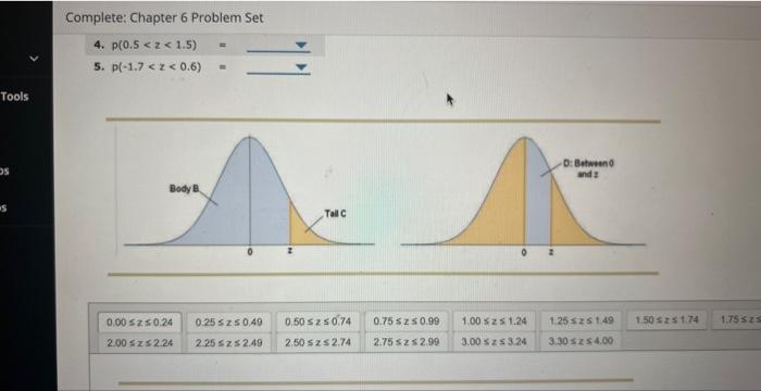 Solved 7. Using tables to calculate probabilities from the | Chegg.com