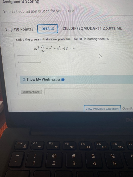 Solved Assignment Scoring Your last submission is used for | Chegg.com