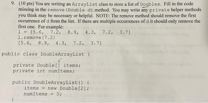 Solved follow as instructed... java This is the full | Chegg.com