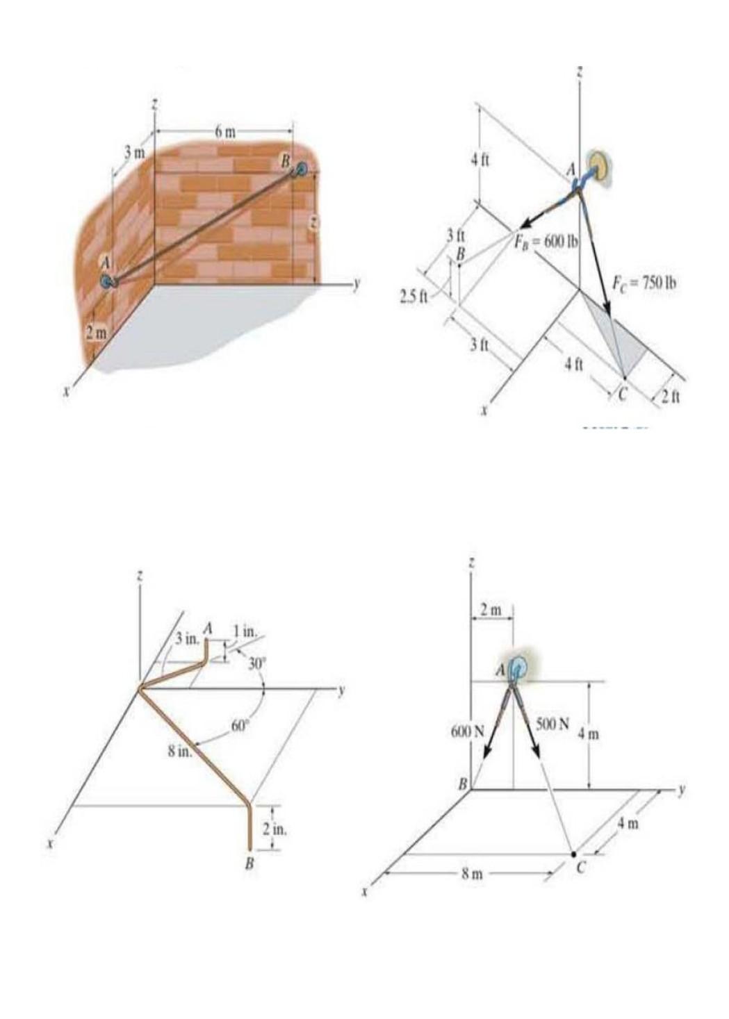 Solved Q1) In the following drawing determine (rA,rB,rC,rAB, | Chegg.com