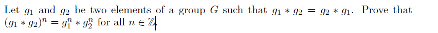 Solved Let g1 ﻿and g2 ﻿be two elements of a group G ﻿such | Chegg.com