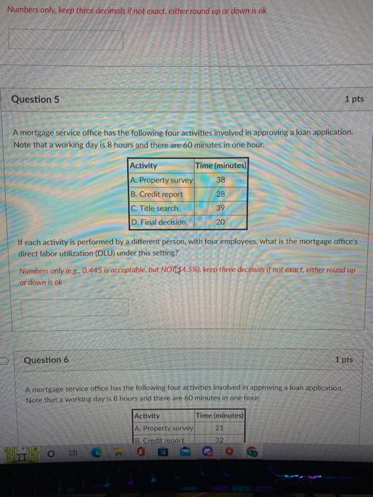 Solved Numbers only, keep three decimals if not exact, | Chegg.com