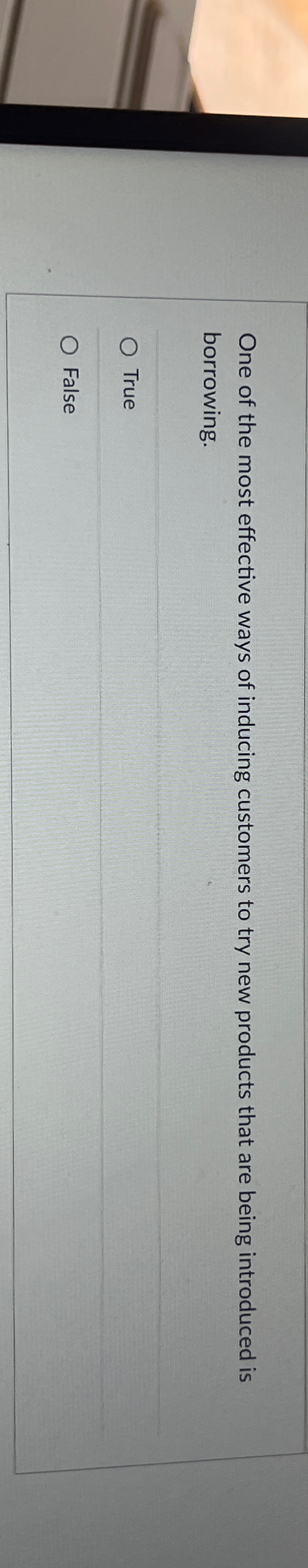 Solved One of the most effective ways of inducing customers | Chegg.com