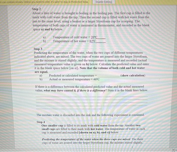 Solved Physical Science (PHSC 100) Virtual Lab Expt. # 4: | Chegg.com