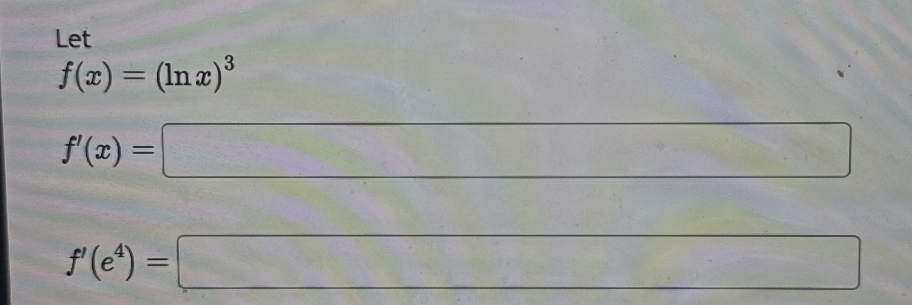 Solved Let(lnx | Chegg.com