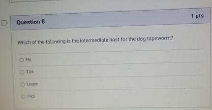 Solved Question 81 ﻿ptsWhich of the following is the | Chegg.com