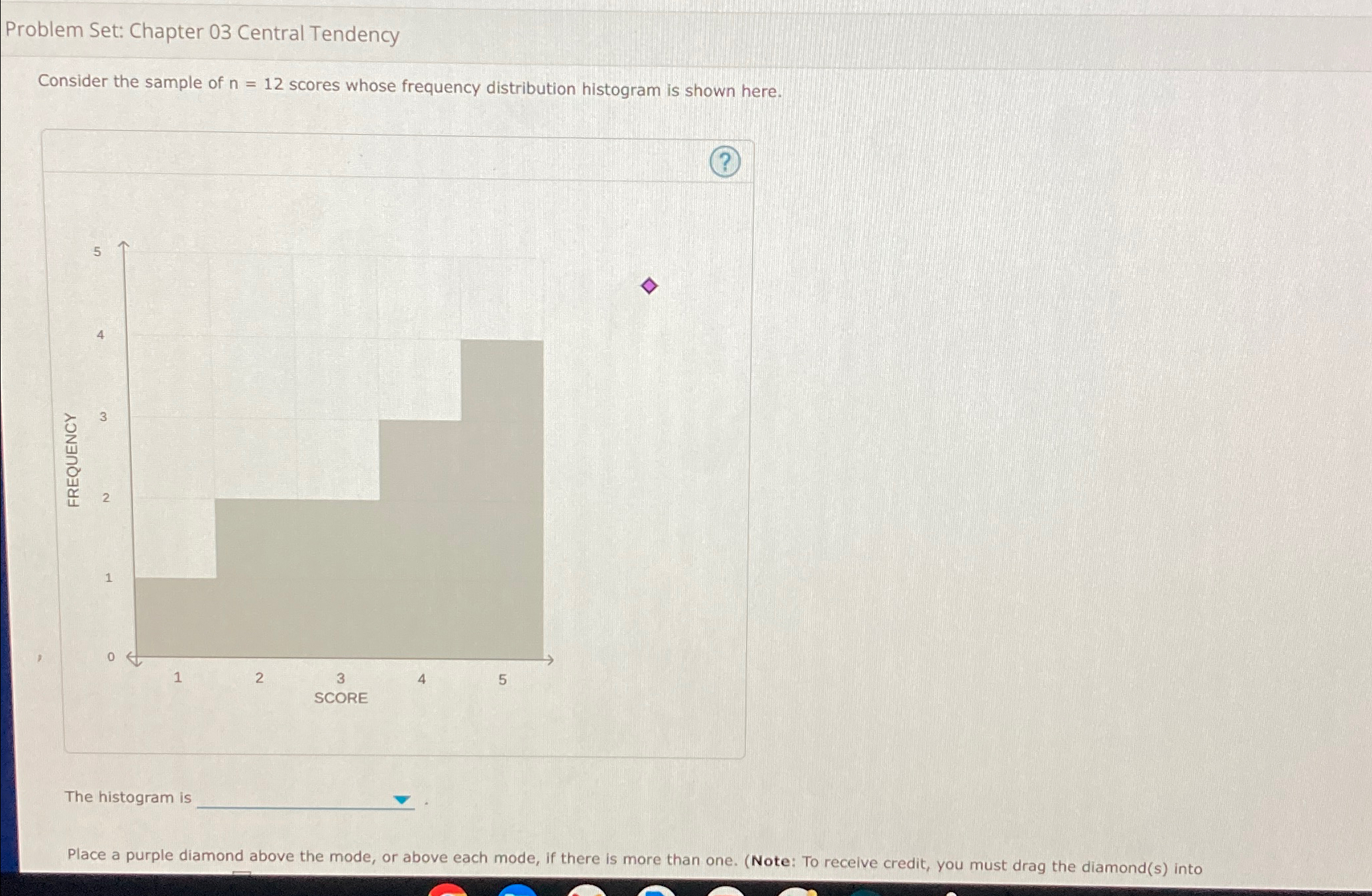 Solved Problem Set: Chapter 03 ﻿Central TendencyConsider the | Chegg.com