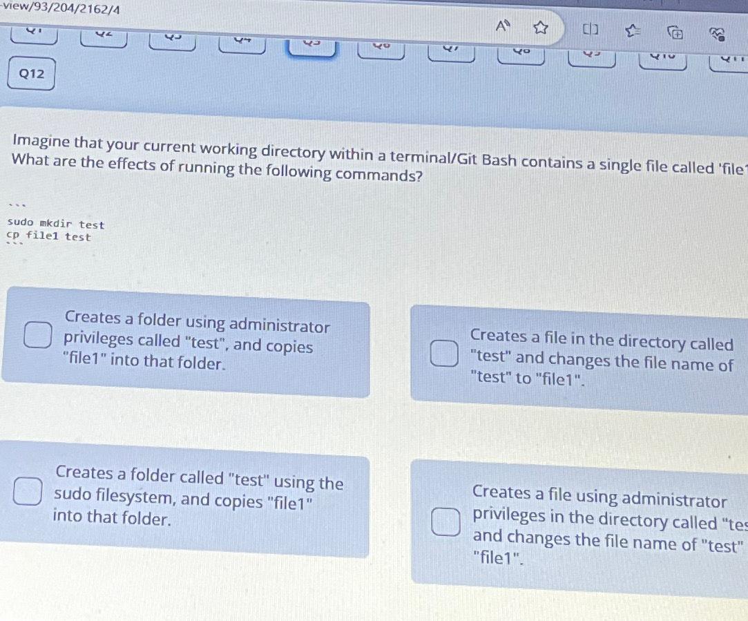 Solved Imagine that your current working directory within a | Chegg.com