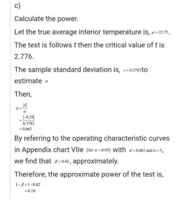Solved what is operating characteristic curves in appendix | Chegg.com