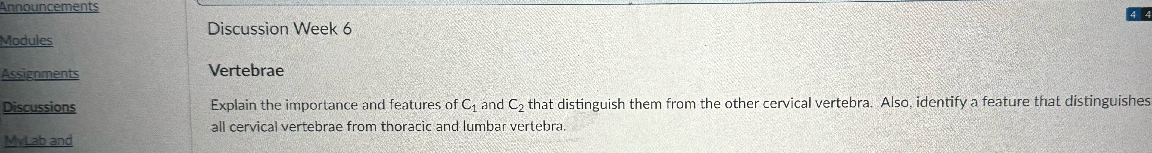 Solved Explain the importance and features of C1 ﻿and C2 | Chegg.com