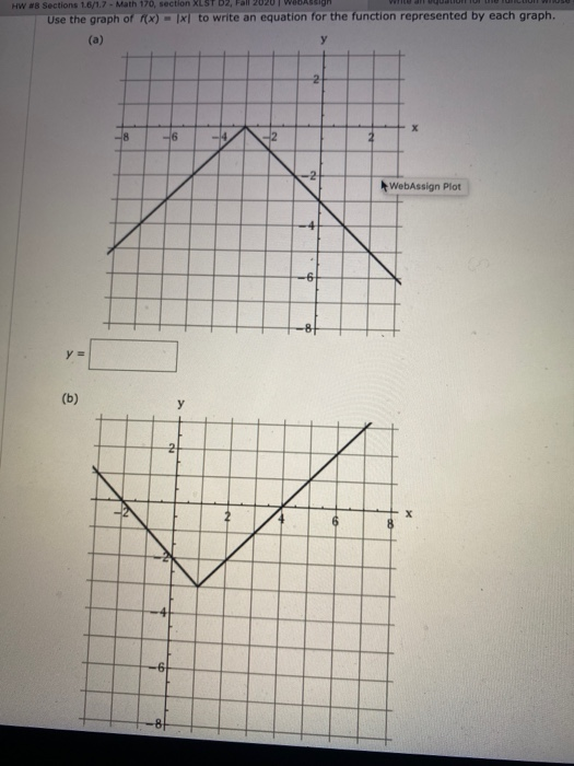 Solved HW # Sections 16/17 - Math 170, section XLST D2, Fall | Chegg.com