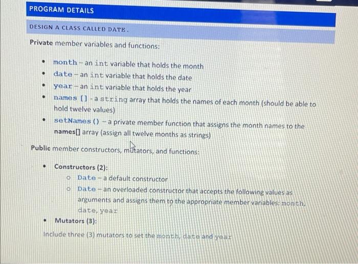 Solved COP2221 FINAL PROGRAMMING PROJECT (100 POINTS / 2596 | Chegg.com