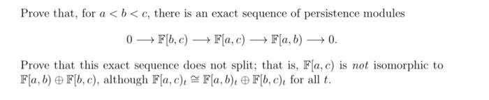Prove that, for a | Chegg.com